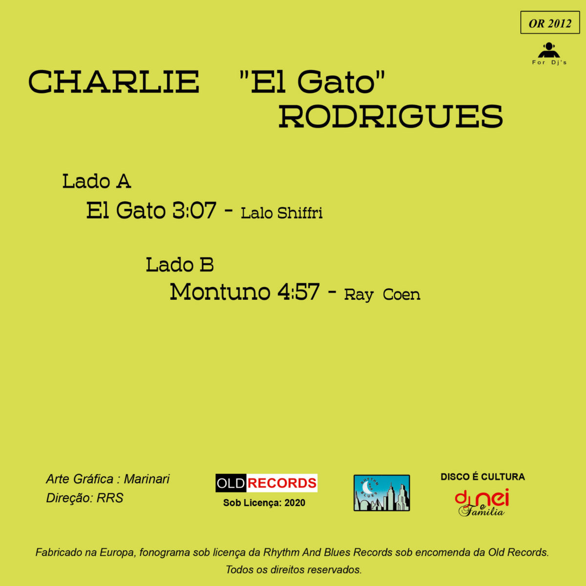 Charlie Rodrigues - El Gato | Old Records