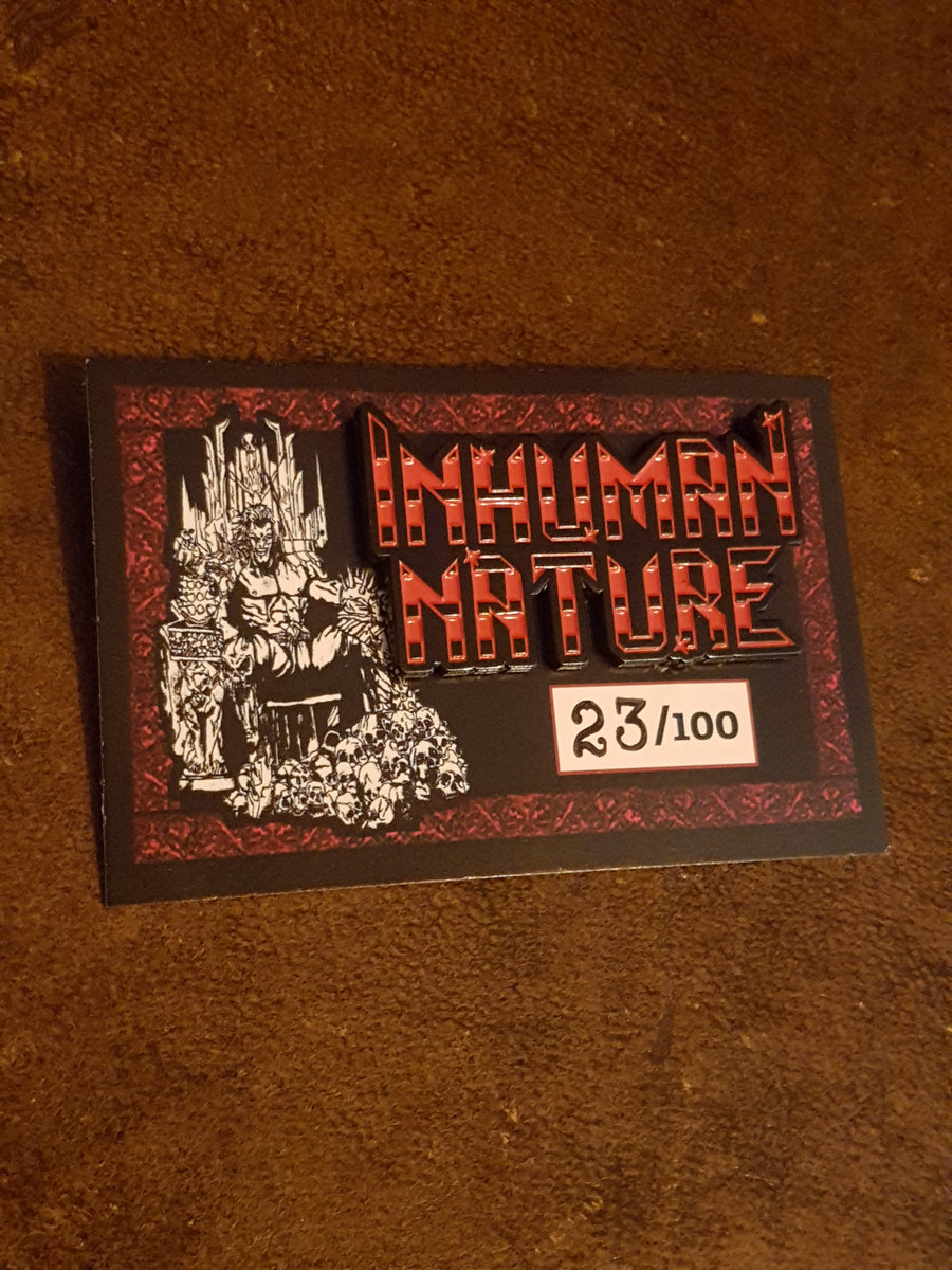 Battle Pin Inhuman Nature