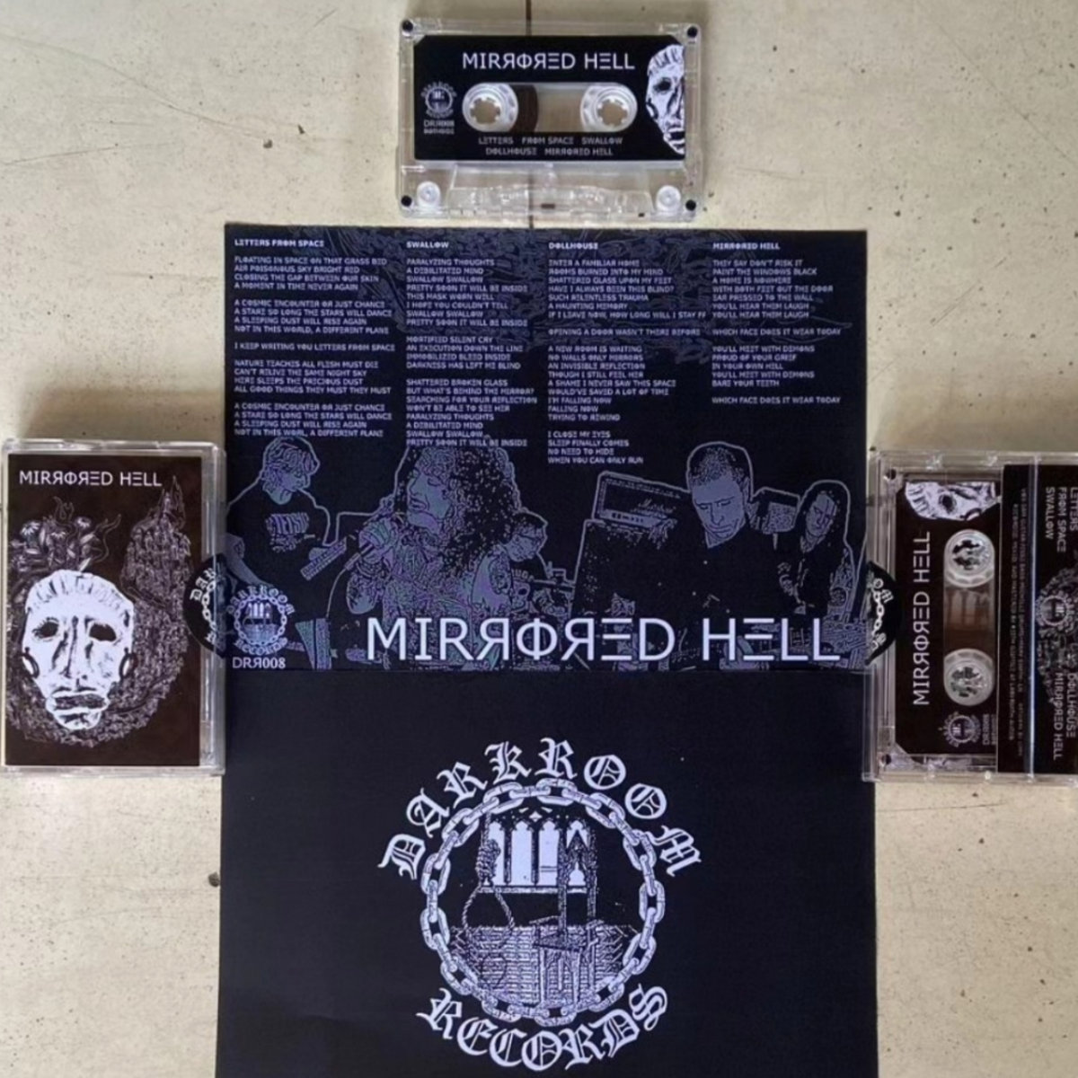 [ DRR008 ] S/T | MIRORRED HELL | DARKROOM