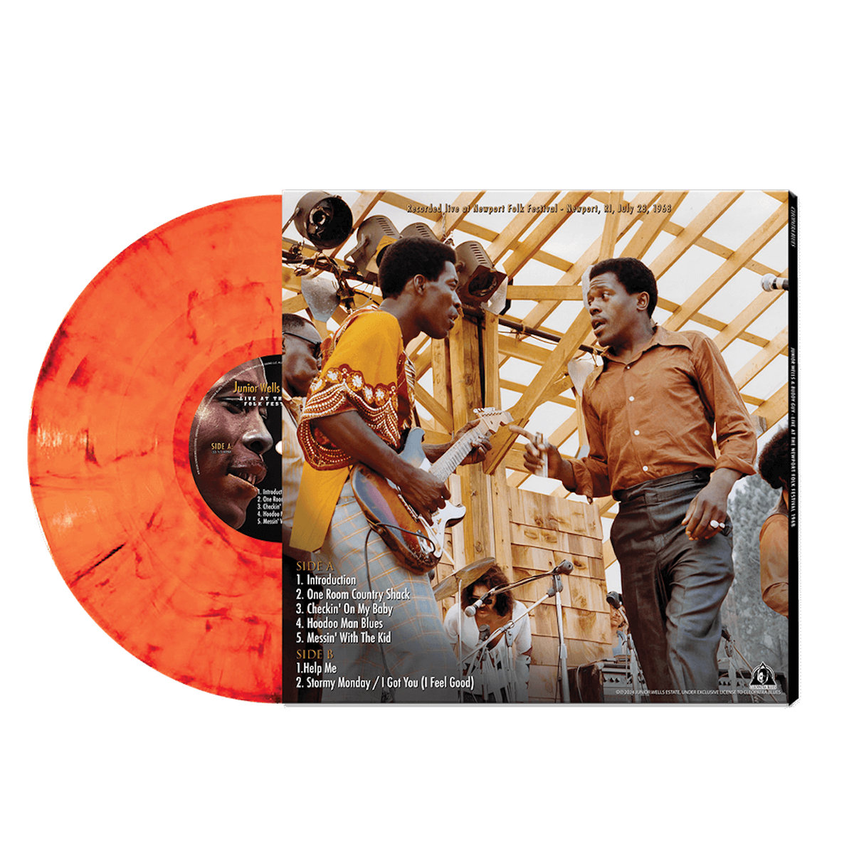 Live At The Newport Folk Festival 1968 | Junior Wells & Buddy Guy | Junior Wells