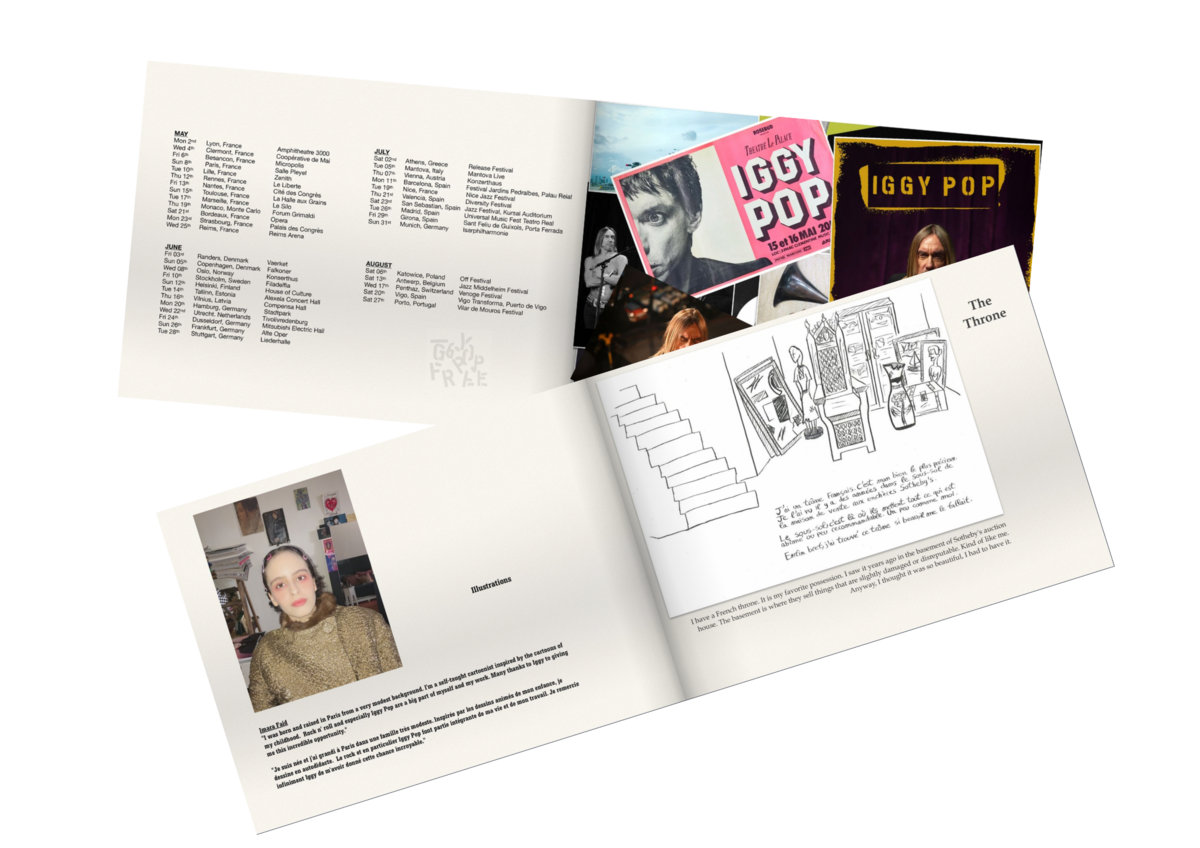 Iggy Pop Tour Book 2022 | Iggy Pop