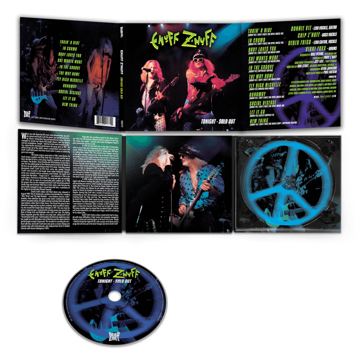 Tonight - Sold Out | Enuff Z’nuff