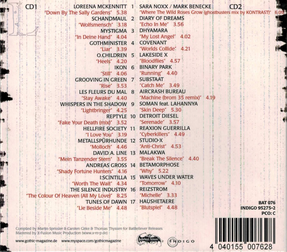 Gothic Compilation Part L (50) | Various Artists | Echozone