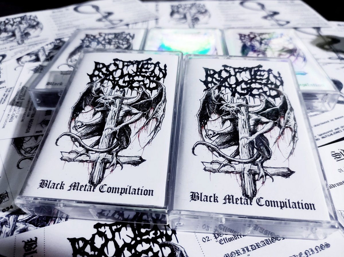 BLACK METAL Compilation Volume 2 (MC) | ROTTEN PAGES Magazine & ROTTEN ...