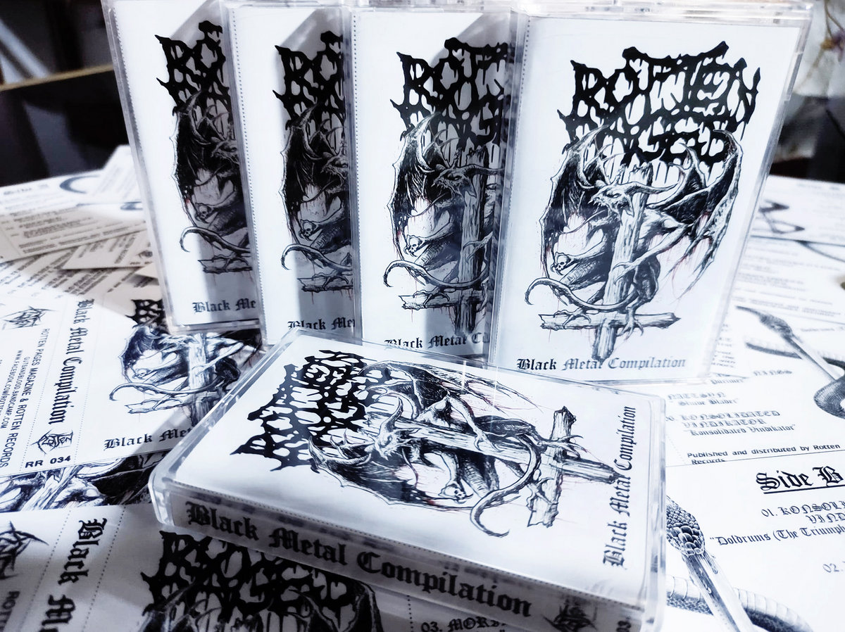 BLACK METAL Compilation Volume 2 (MC) | ROTTEN PAGES Magazine & ROTTEN ...