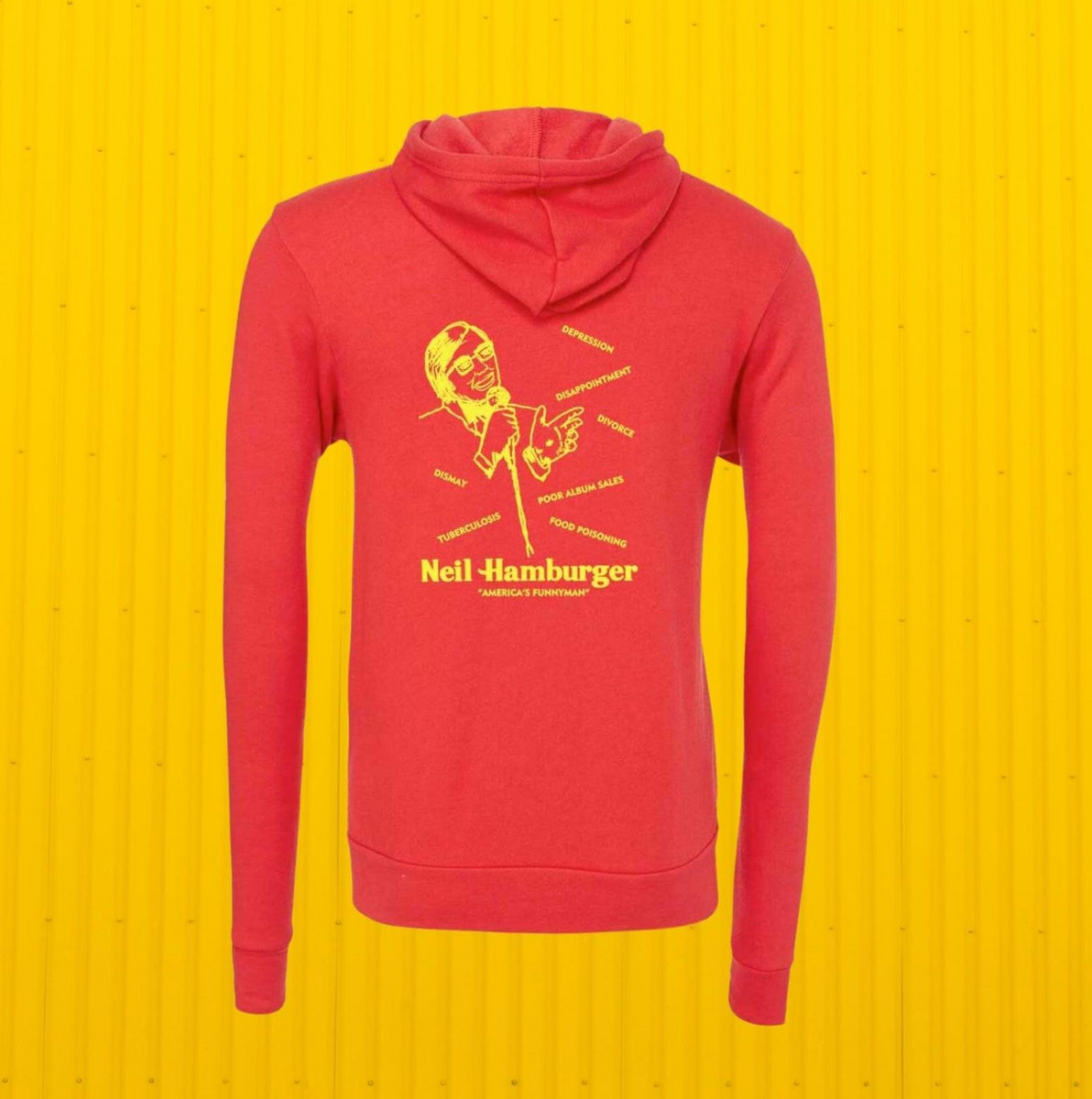 Neil Hamburger | Tuberculosis, Etc. Zip Up Hoodie | Tolivar Souvenirs