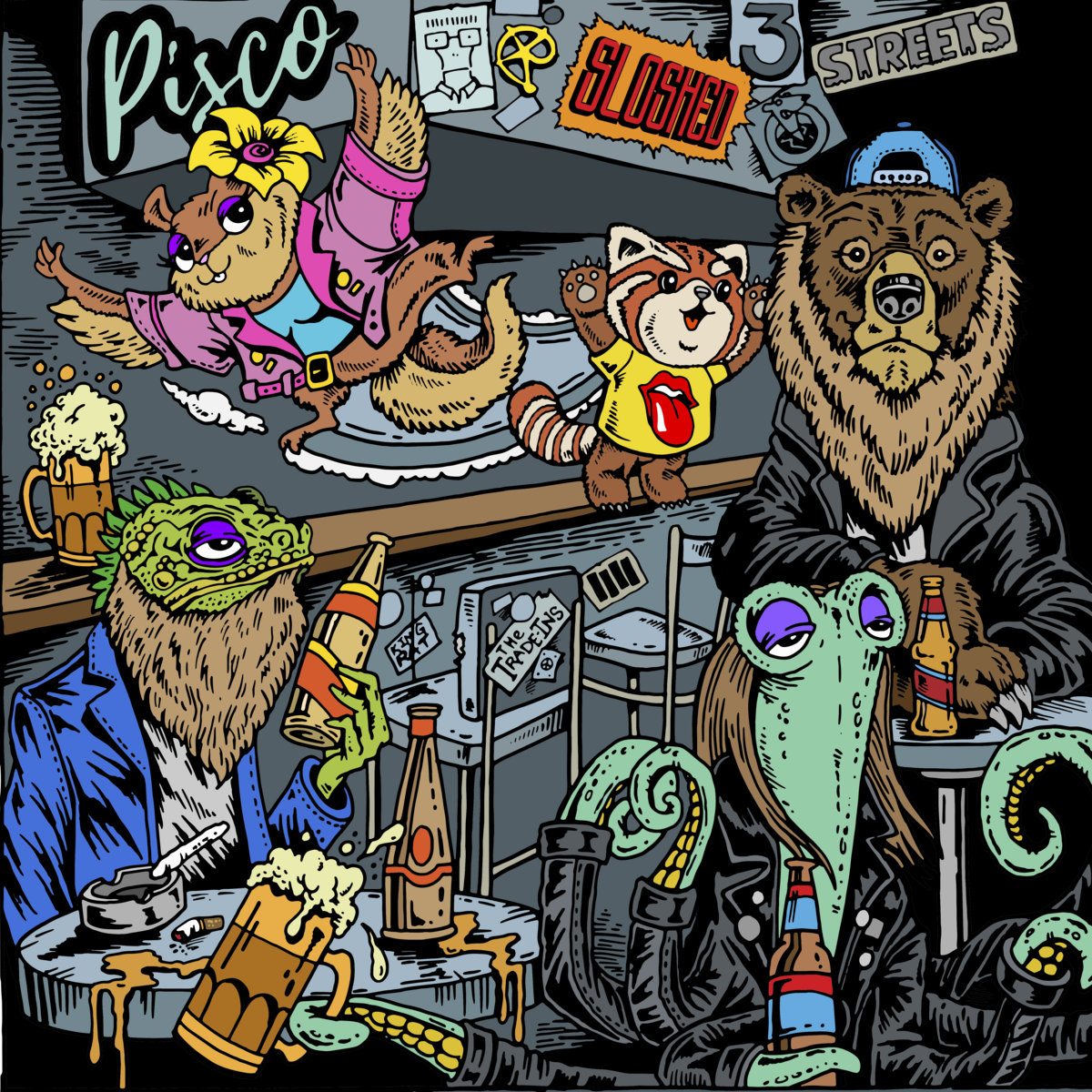 Sloshed EP | Bricheros