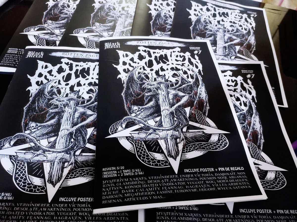 BLACK METAL Compilation Volume 1 (MC) | ROTTEN PAGES Magazine & ROTTEN ...