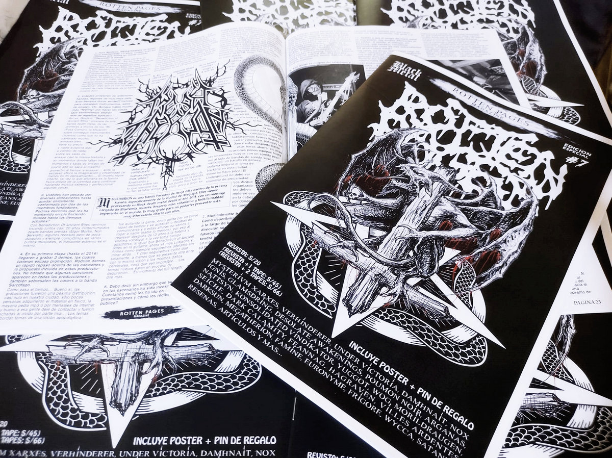 BLACK METAL Compilation Volume 1 (MC) | ROTTEN PAGES Magazine & ROTTEN ...