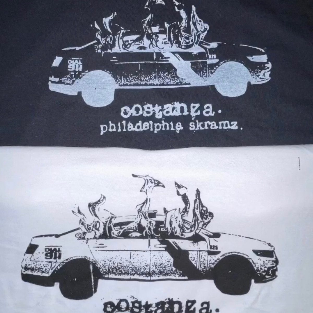Burning PPD Car T-Shirt | Costanza