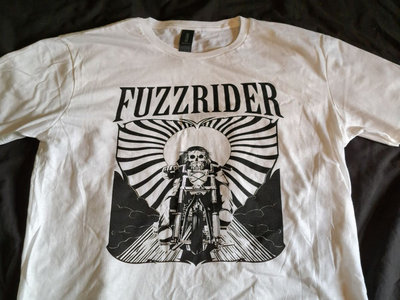 WHITE T-SHIRT FUZZRIDER | FUZZRIDER