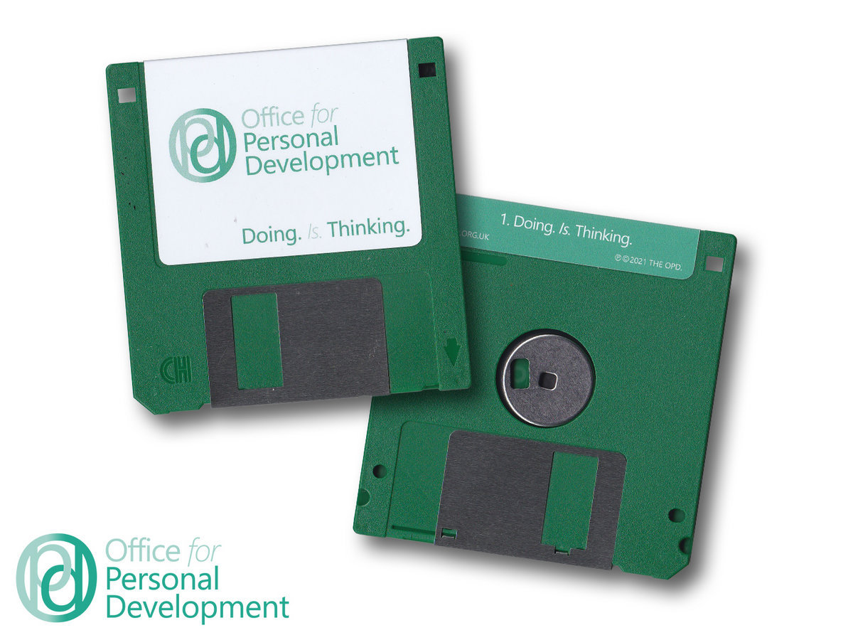 'Doing. Is. Thinking.' (Single) Limited Edition 3.5'' Floppy Disk ...