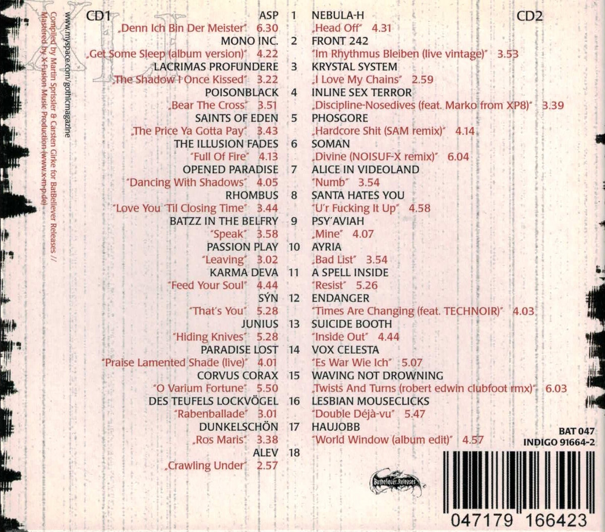 Gothic Compilation Part XLI (41) | Various Artists | Echozone