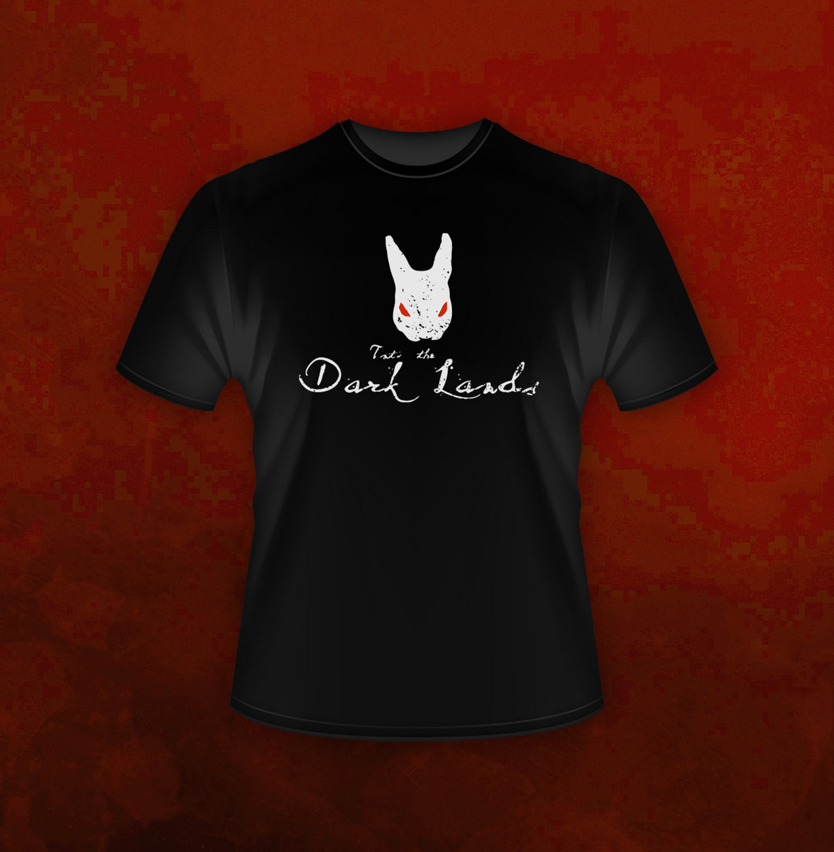 Into The Dark Lands "Follow The White Rabbit" T-Shirt | Dark. Descent.