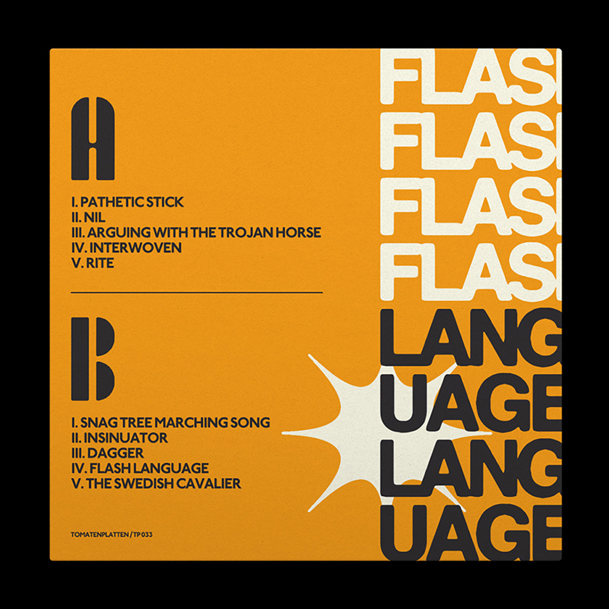 Flash Language | Tics | Tomatenplatten