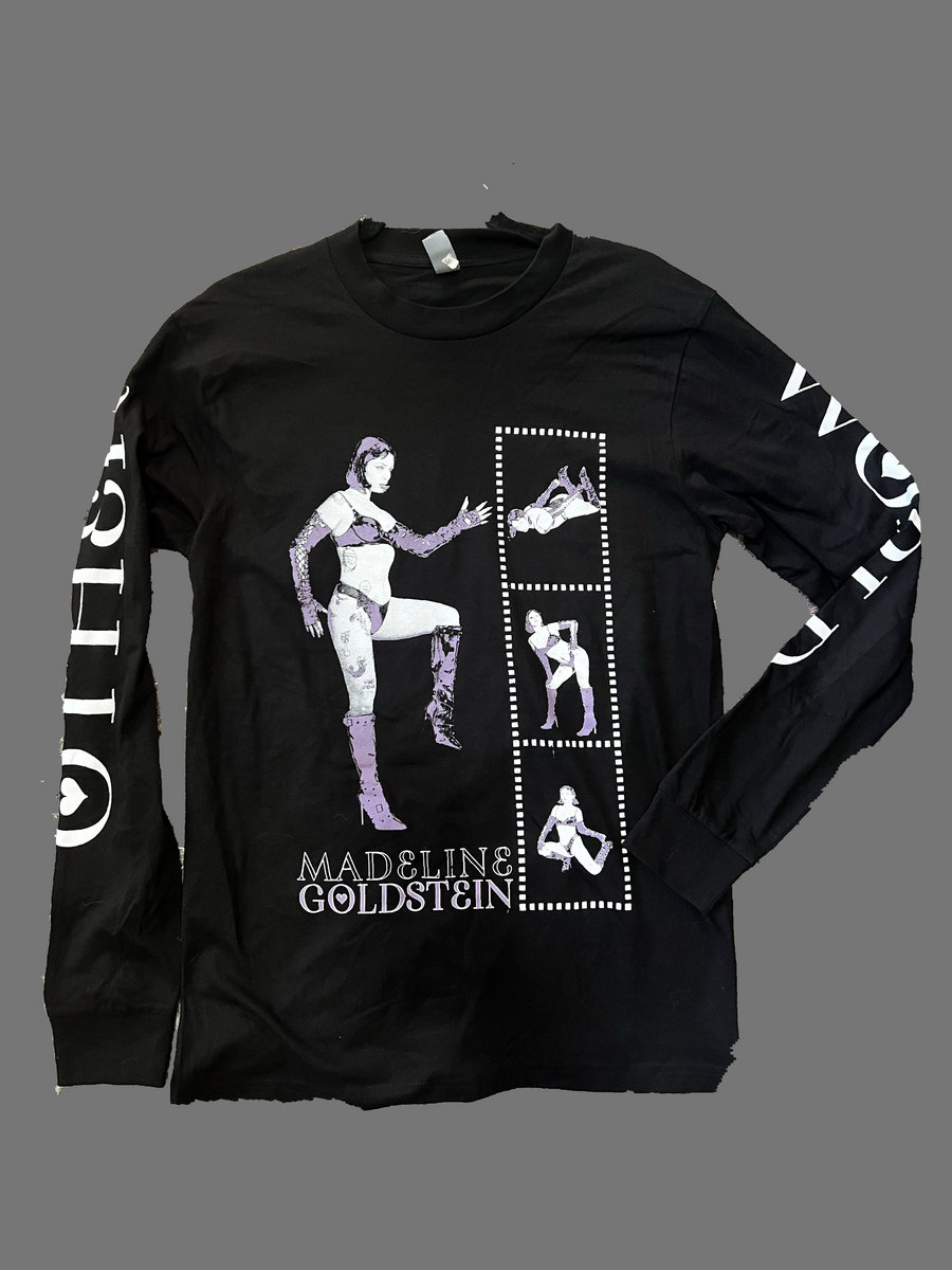 *NEW* LONG SLEEVE POSES SHIRT (DARKER PURPLE)! | Madeline Goldstein