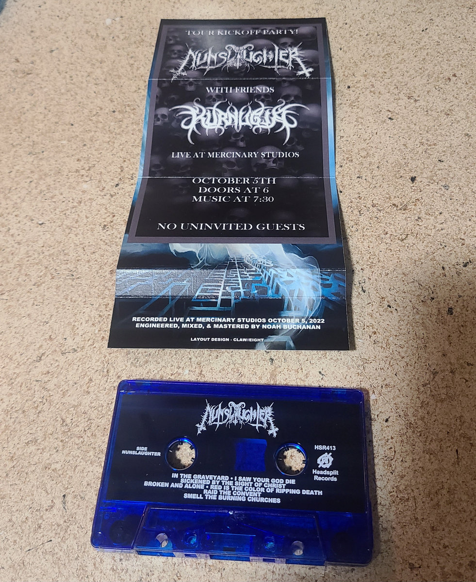 Kurnugia/Nunslaughter Into The Halls of Leviathan Split | Kurnugia