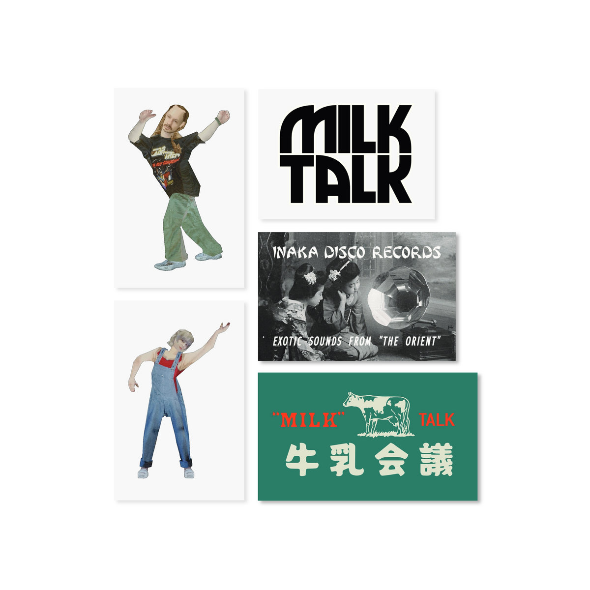 Milk Talk sticker set | Milk Talk
