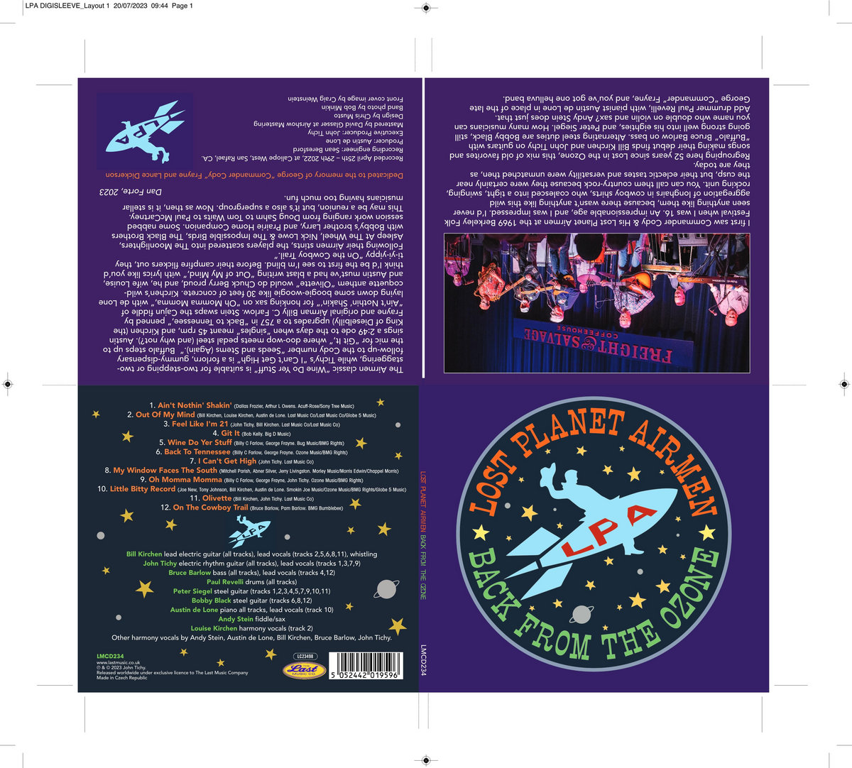 Back From The Ozone | Lost Planet Airmen | Continental Record Services