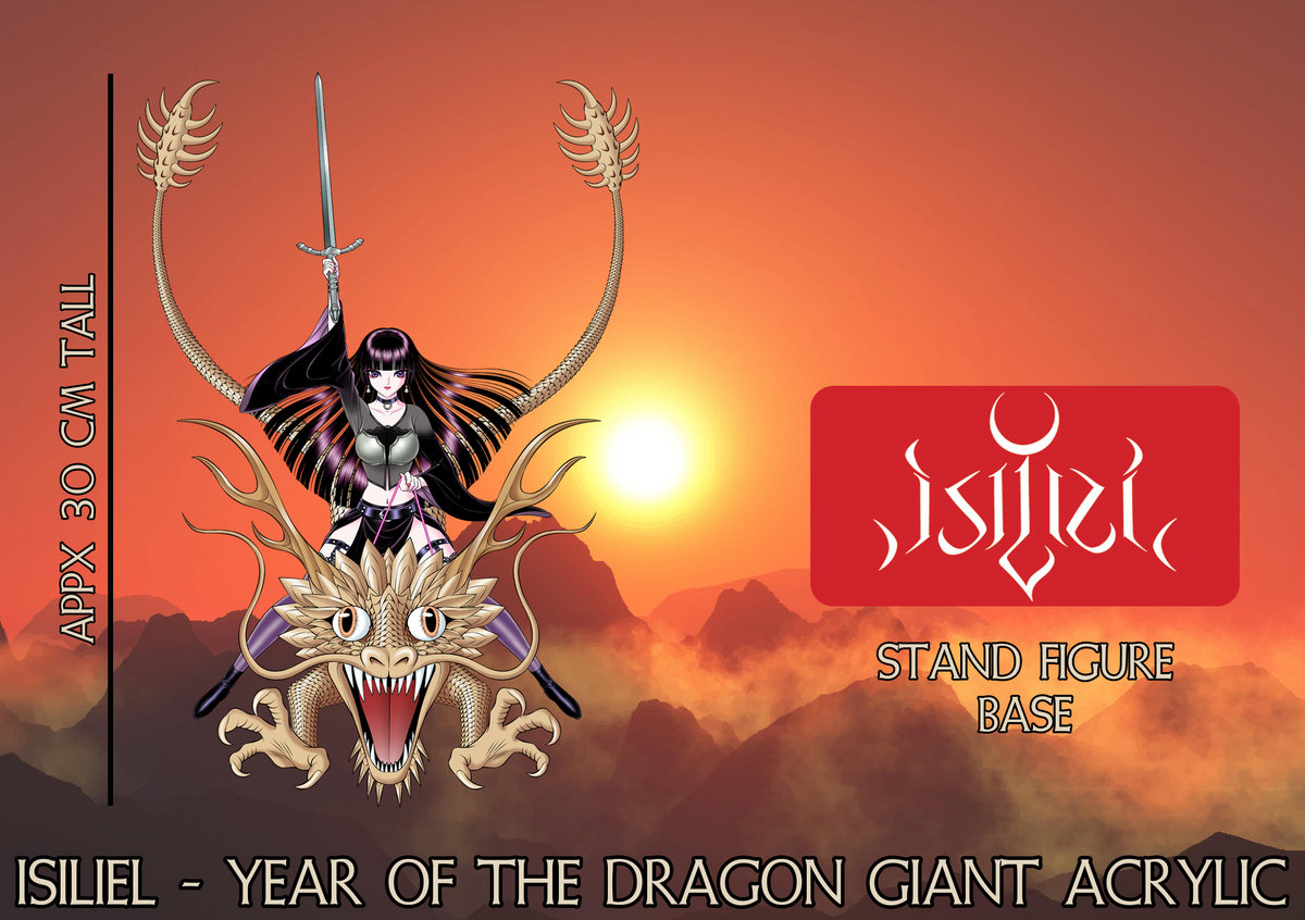 Isiliel - Year of the Dragon Acrylic Giant Stand Figure | Isiliel