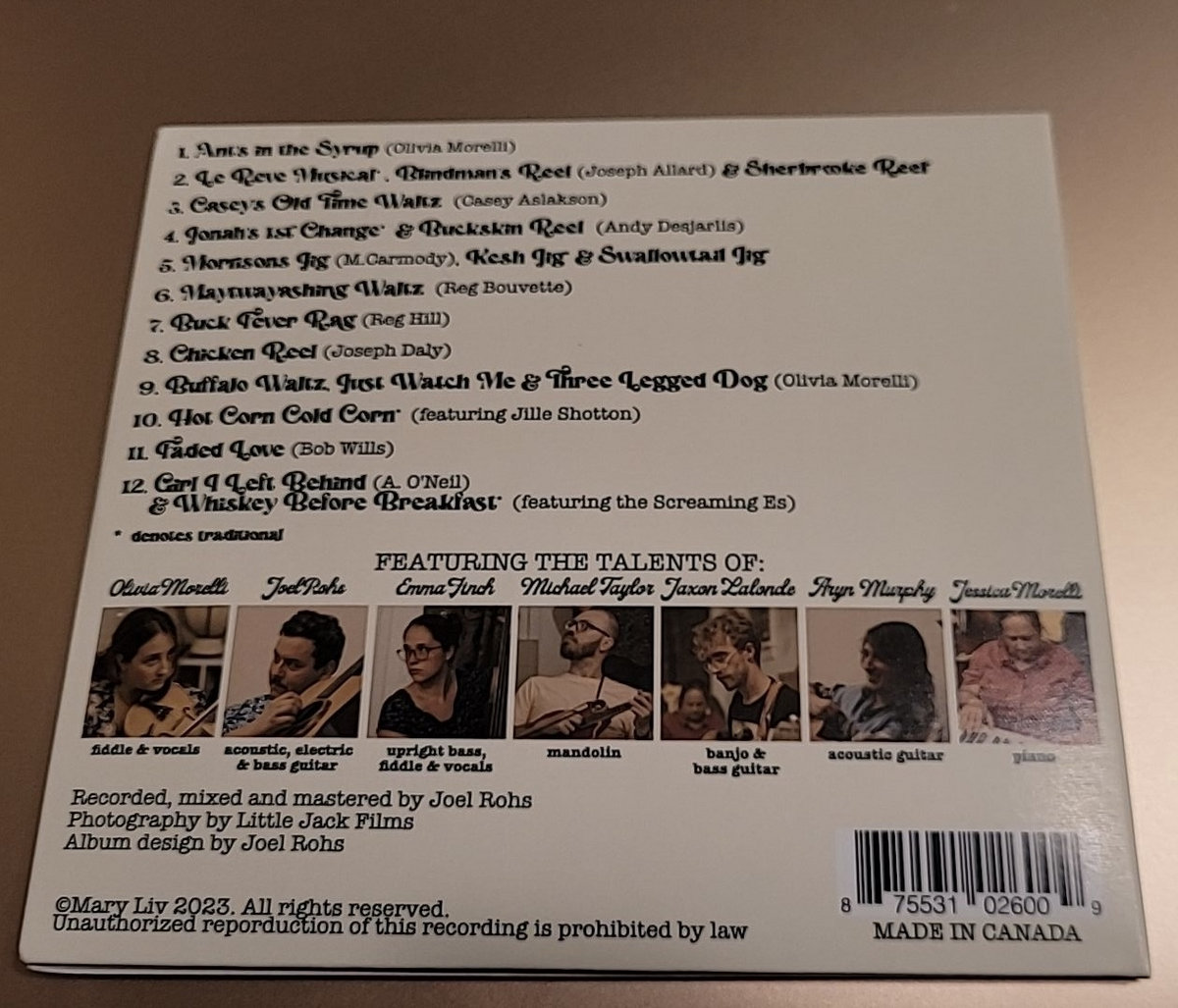 Fiddlin' Around | Mary Liv