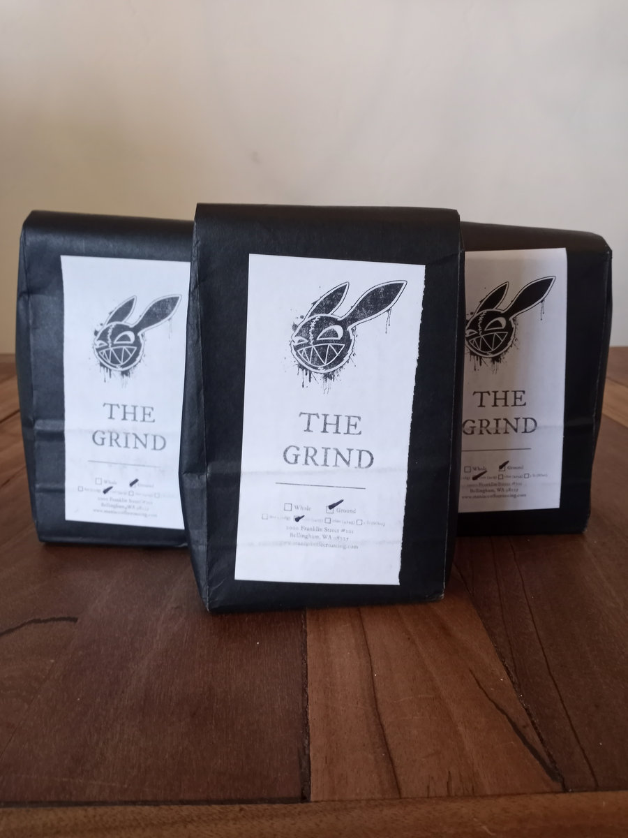 Limited Edition "The Grind" Coffee, 12oz Ground | Rabbit Junk