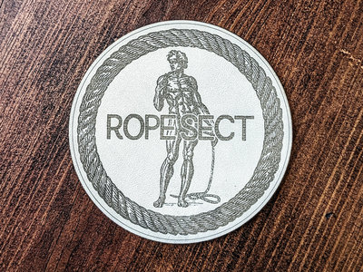 Limited engraved leather patch | Rope Sect
