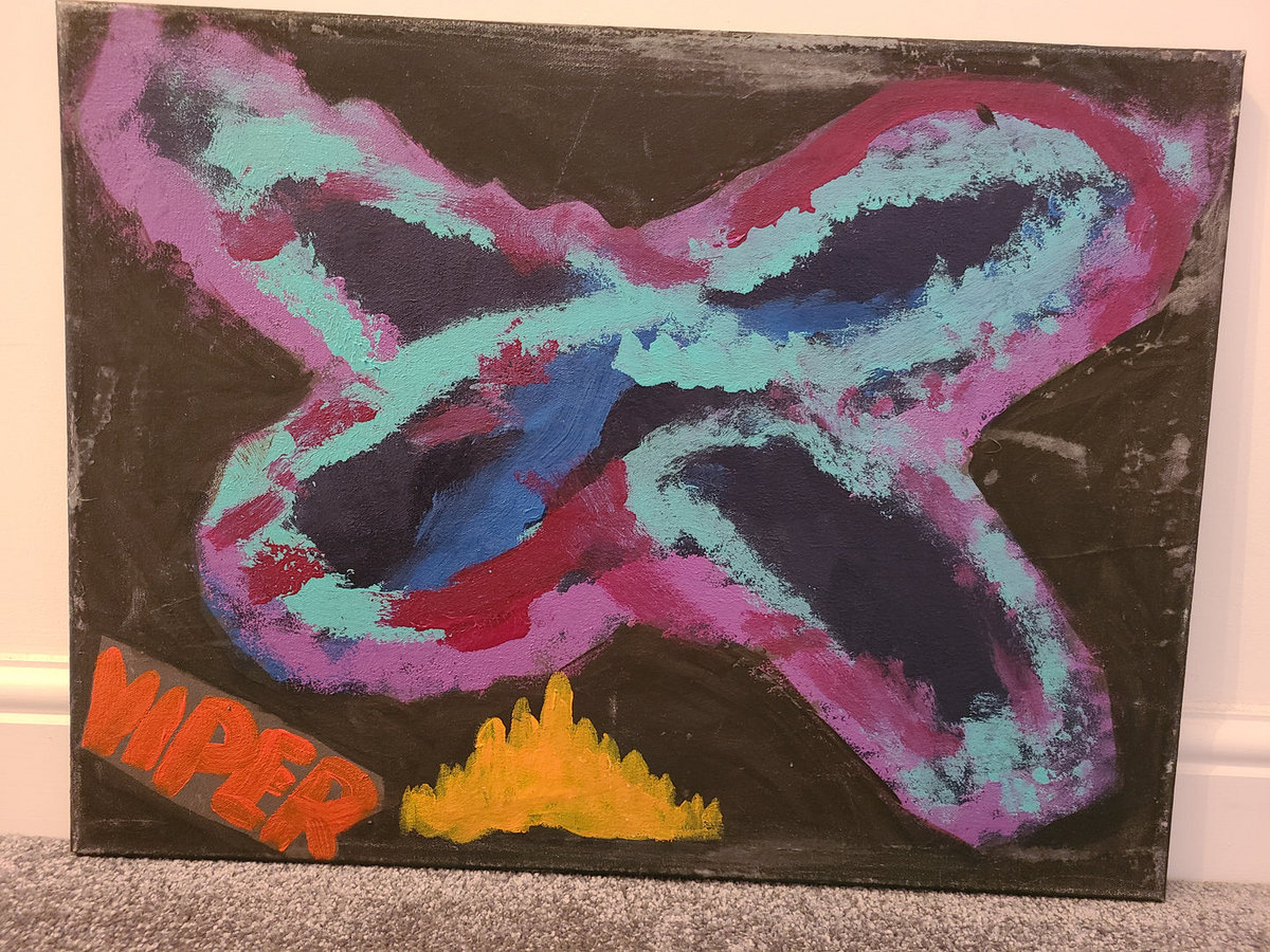 Viper - Viper 24x18" Original Oil on Canvas Painting Collection ...