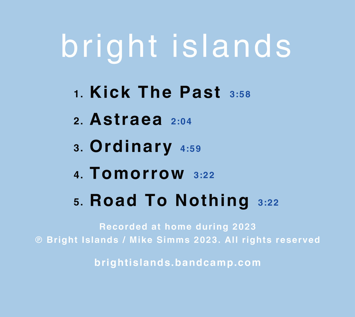 Bright Islands - Five Songs (EP) | Bright Islands