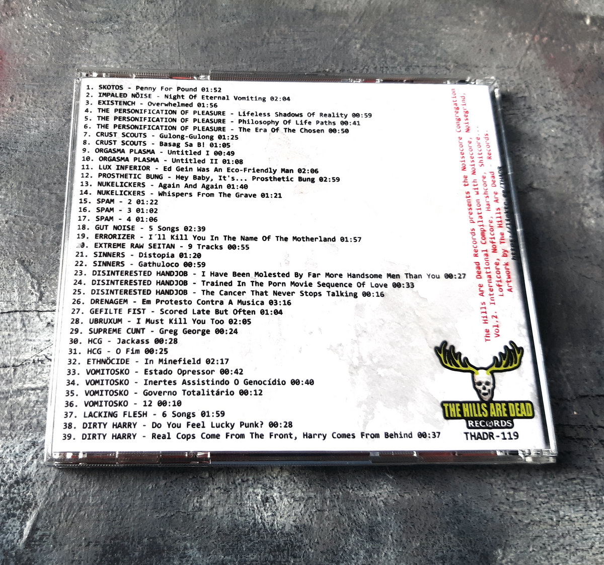 NOISECORE CONGREGATION Vol . 2 | V.A. | THE HILLS ARE DEAD - Records