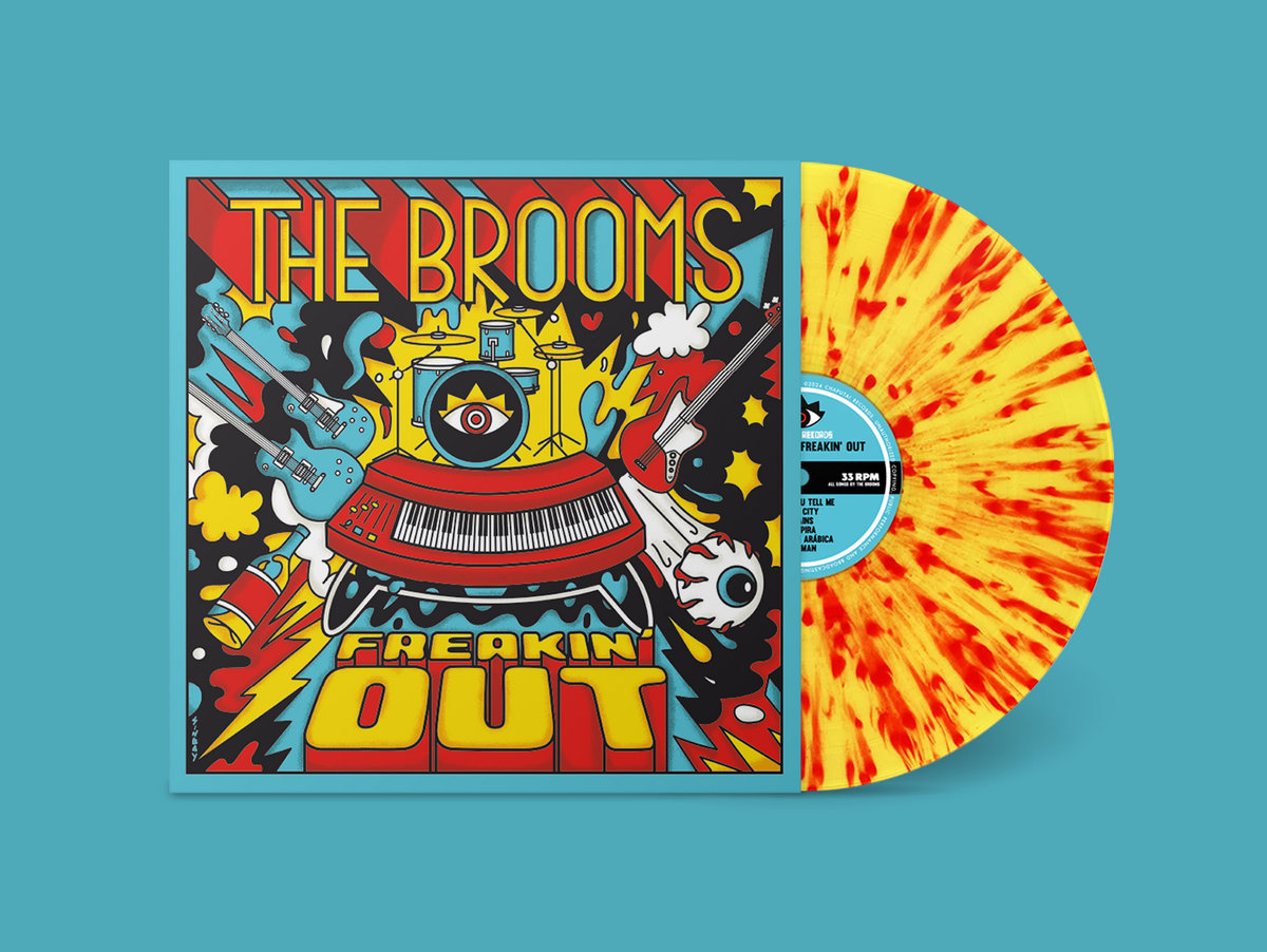 Freakin' Out LP | The Brooms | Chaputa! Records