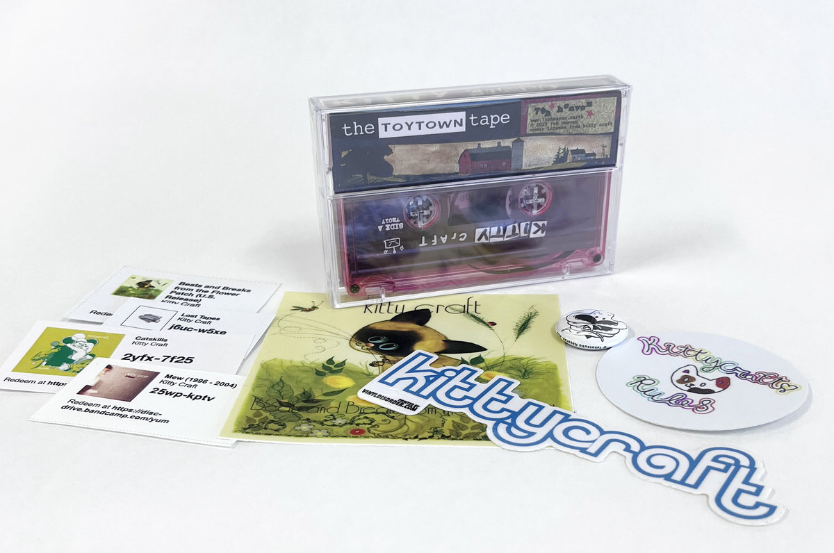 THE TOYTOWN TAPE – PHYSICAL + DIGITAL GOODIEZ: COMBO PACK | Kitty Craft