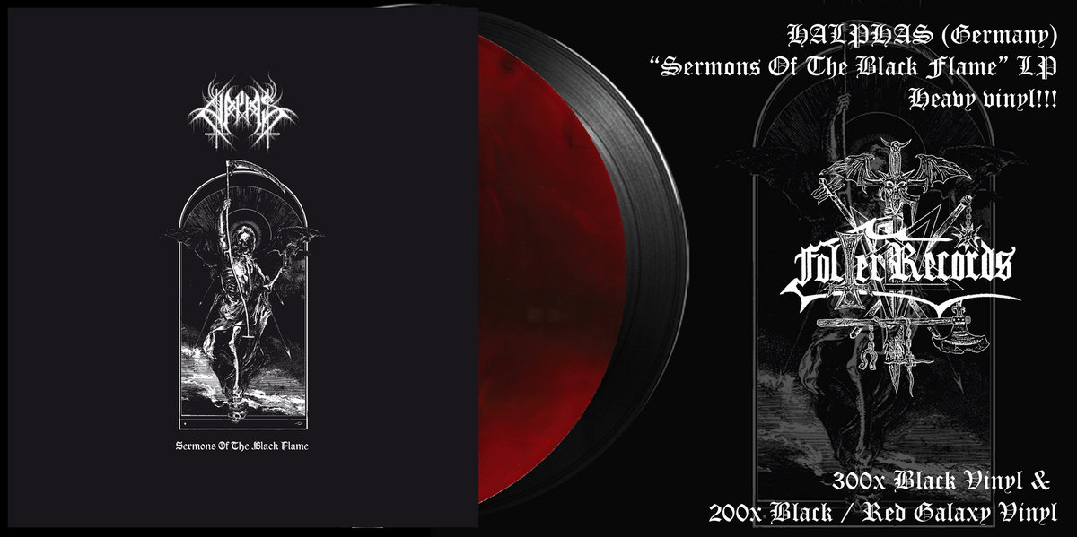 Sermons Of The Black Flames | HALPHAS | Folter Records
