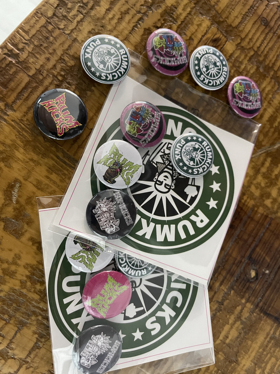 Rumkicks Pin button | RUMKICKS