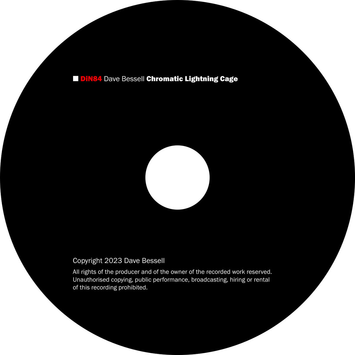 Chromatic Lightning Cage (DiN84) | Dave Bessell | DiN