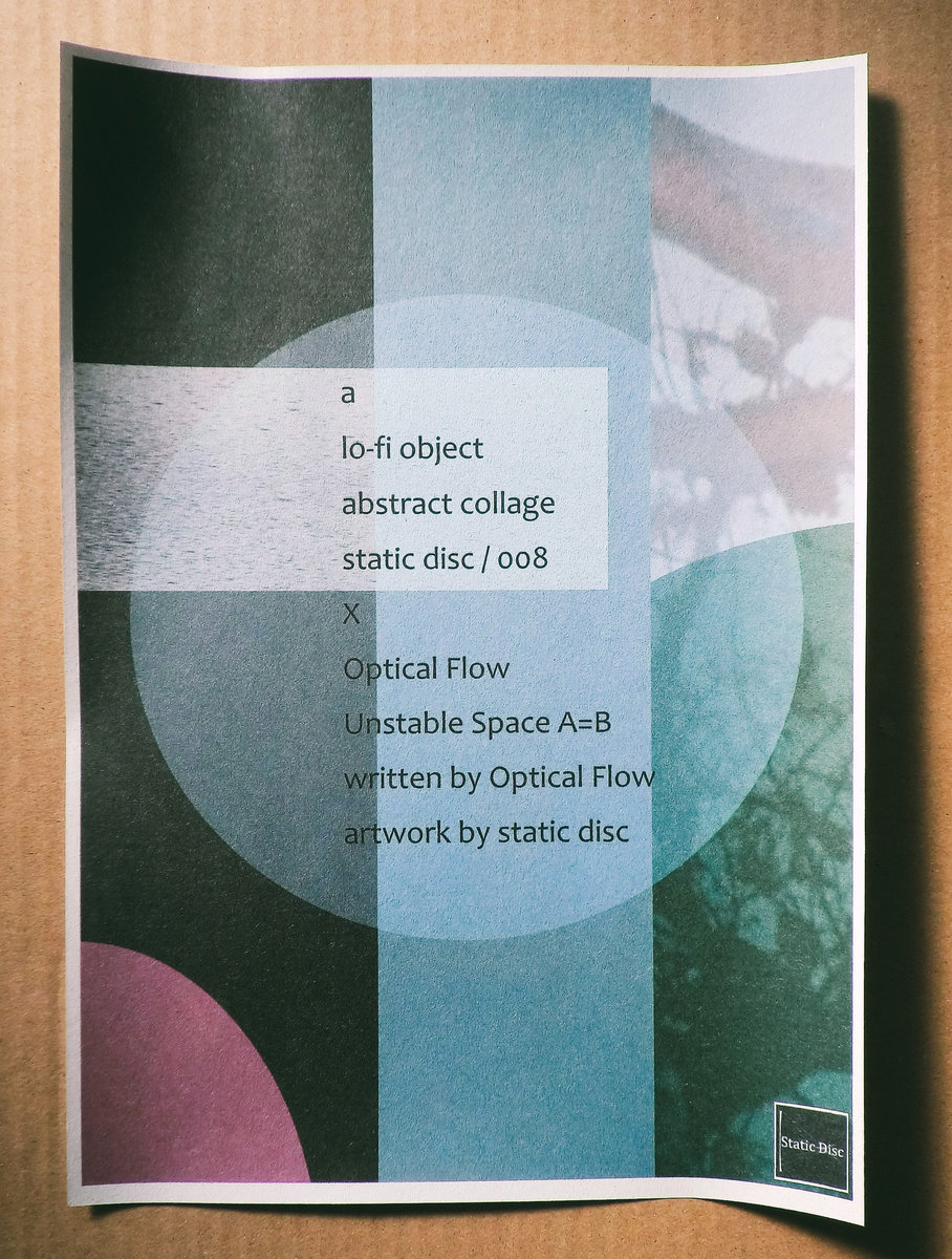 Unstable Space A = B | Optical Flow | Static Disc