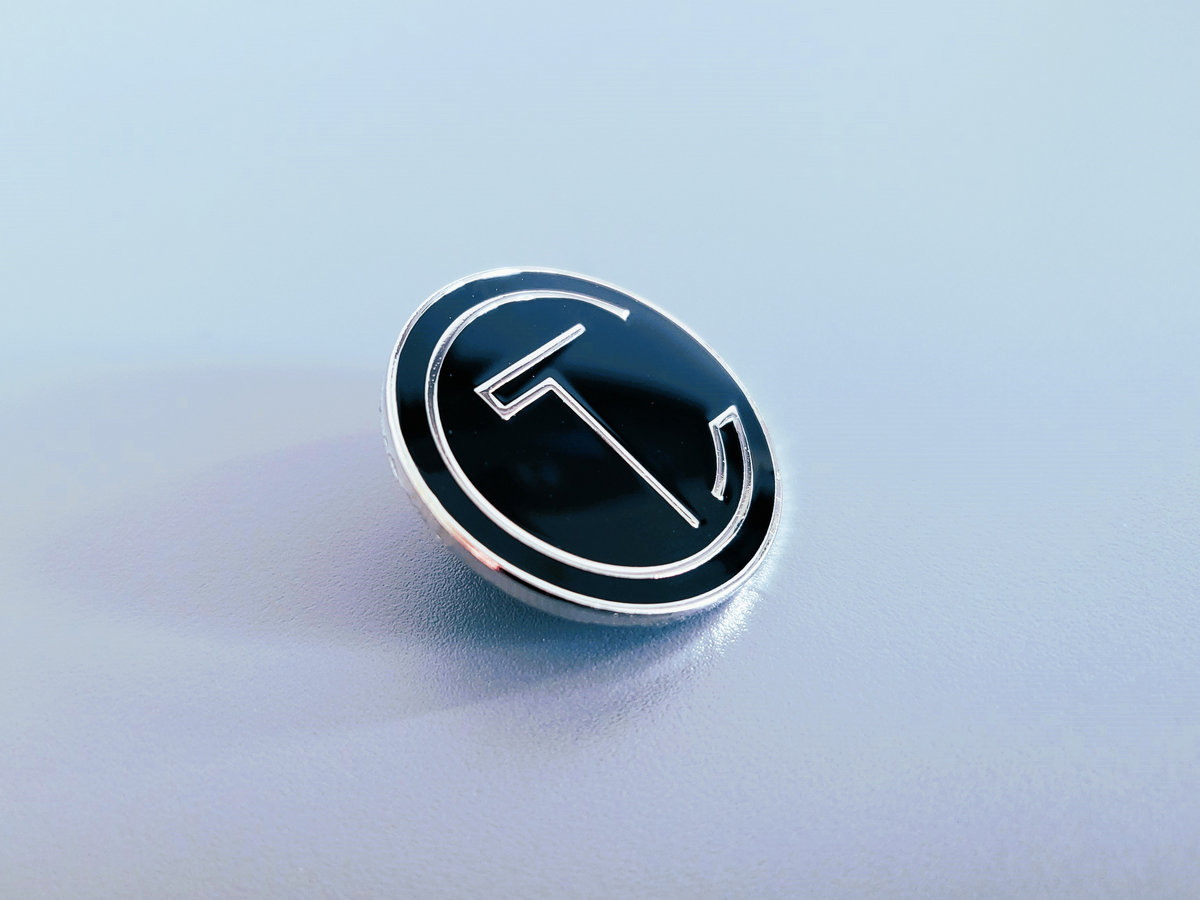 CT Logo Enamel Badge | COLD TRANSMISSION MUSIC