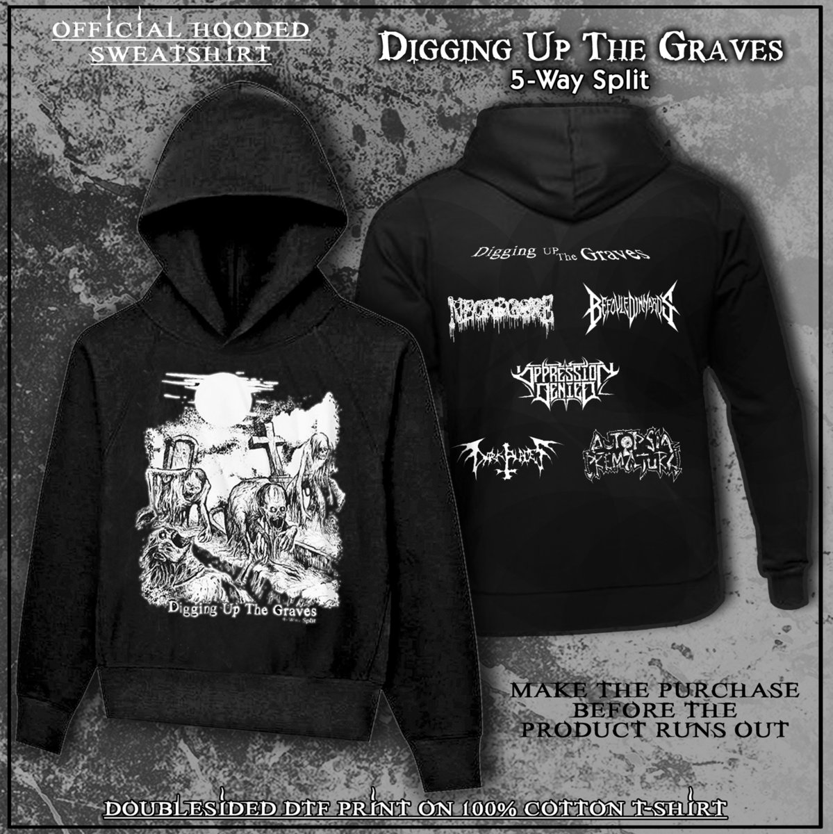 Digging Up The Graves - 5way Split (Death Metal) | V/A | GUTS AND BLOOD ...