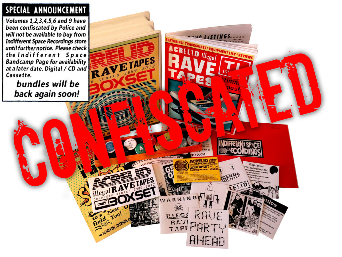 Acrelid - Illegal Rave Tapes - The Complete Series 1999-2012 | Acrelid ...
