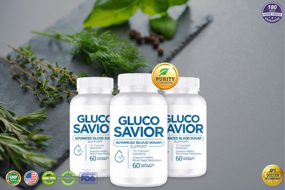 Gluco Savior【Official Website】(Advanced Blood Sugar Support)- Minimize ...