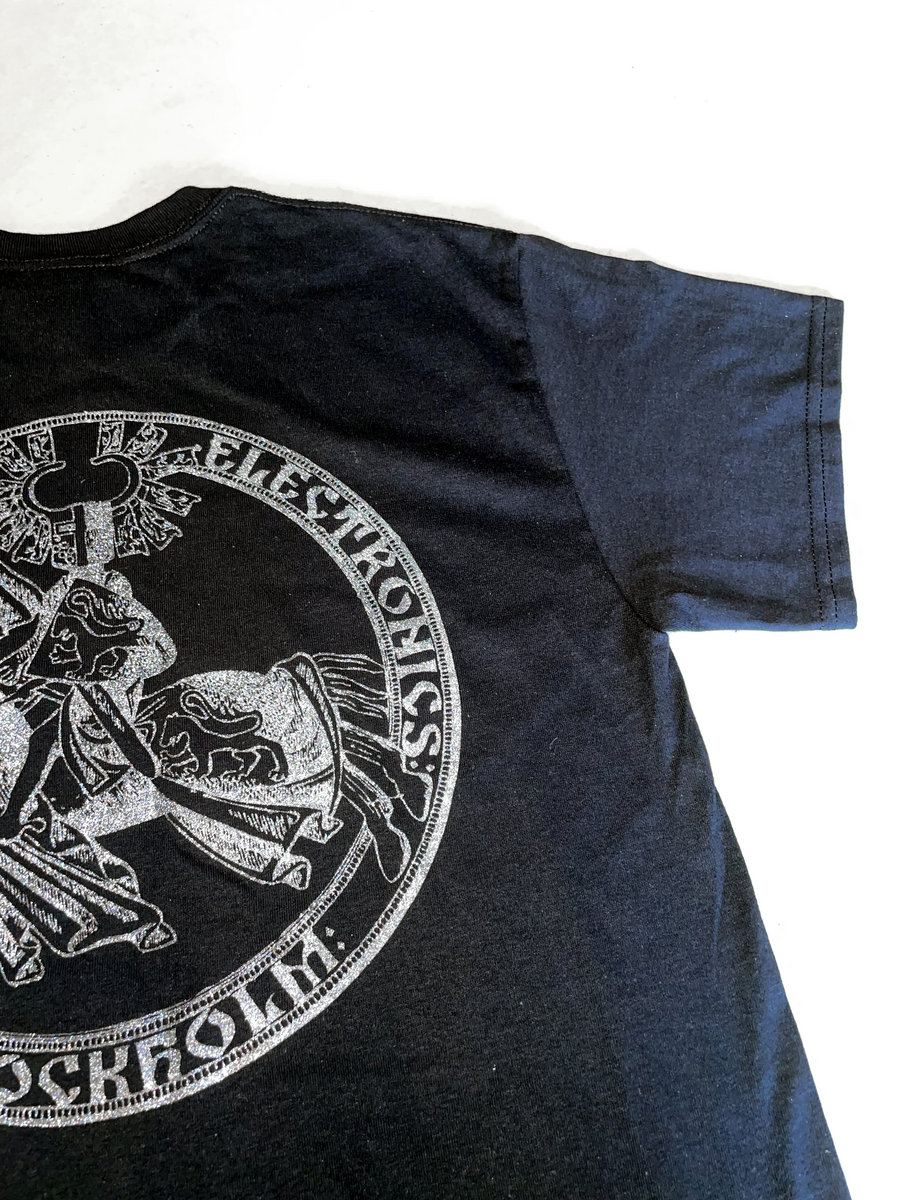 Reflective Print Black T-Shirt | Northern Electronics