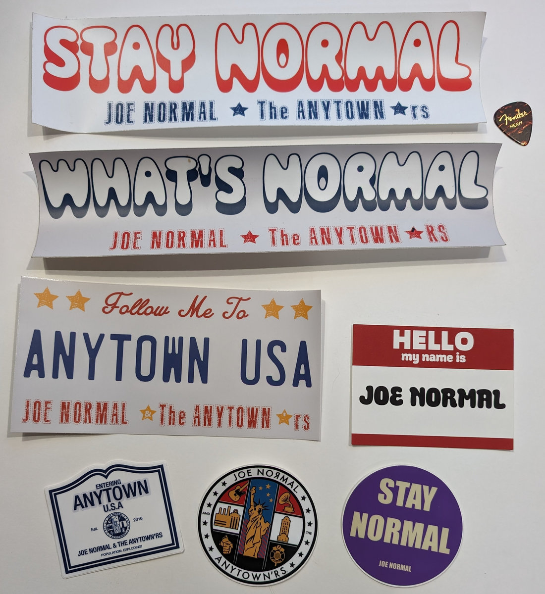 7 Sticker Pack | Joe Normal