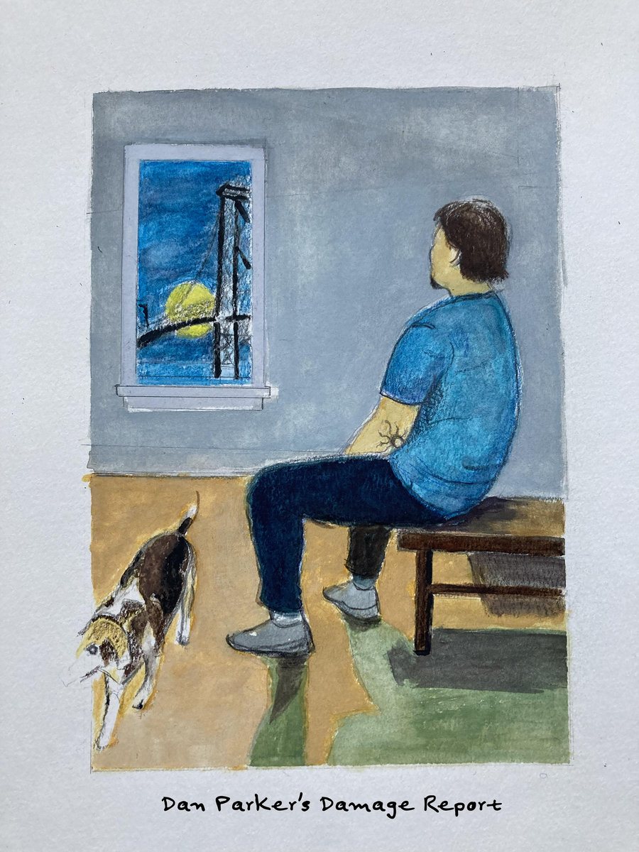 I CAN SEE THE MOON - LP | Dan Parker's Damage Report