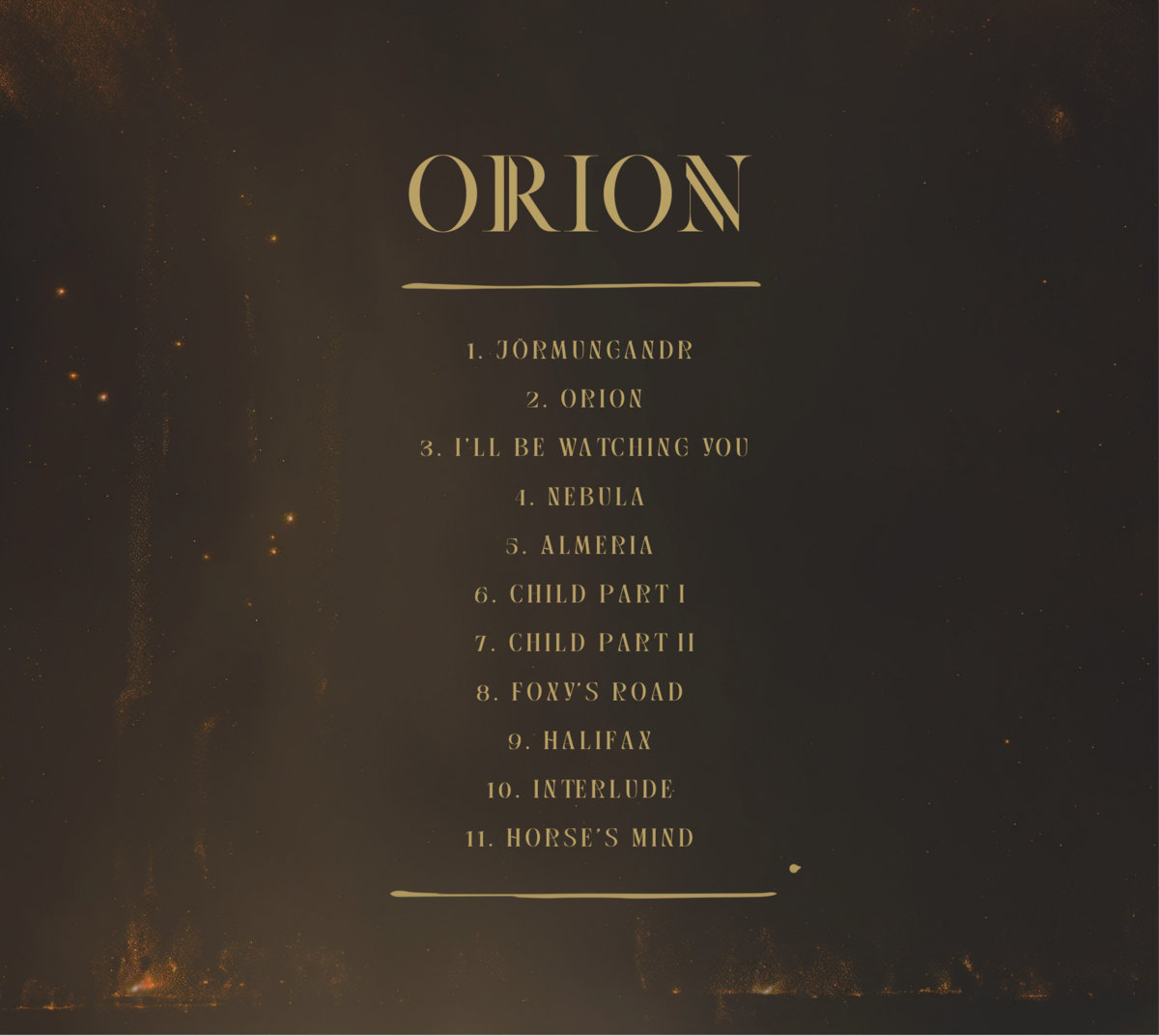 Orion | Vōlker Ant