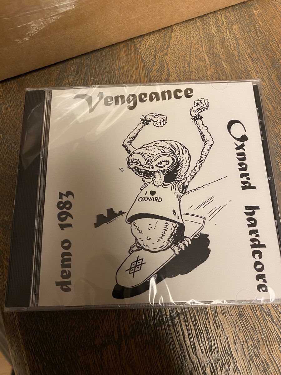 Vengeance “Oxnard hardcore” 1983 demo cd | RFL RECORDS