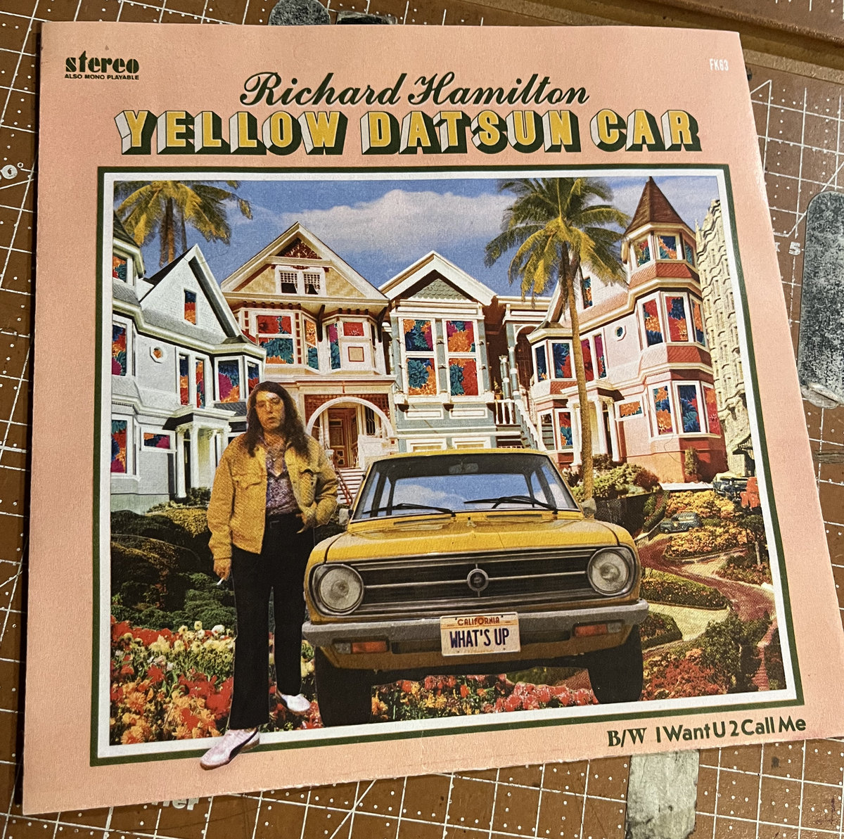 Yellow Datsun Car | Richard Hamilton | Feral Kid Records