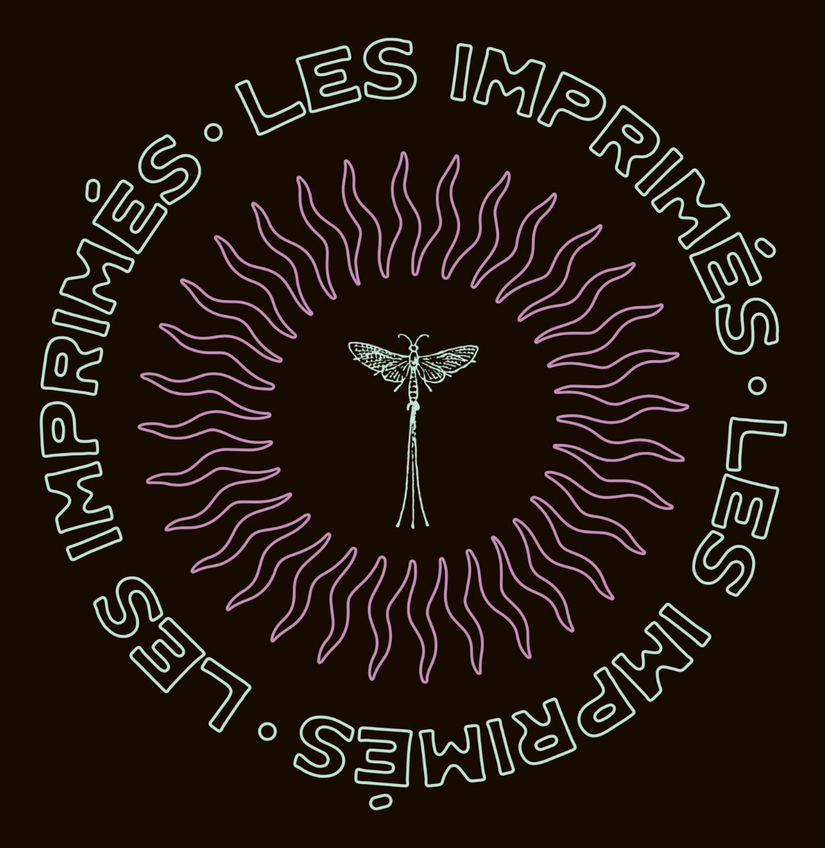 Les Imprimés black tee | Les Imprimés