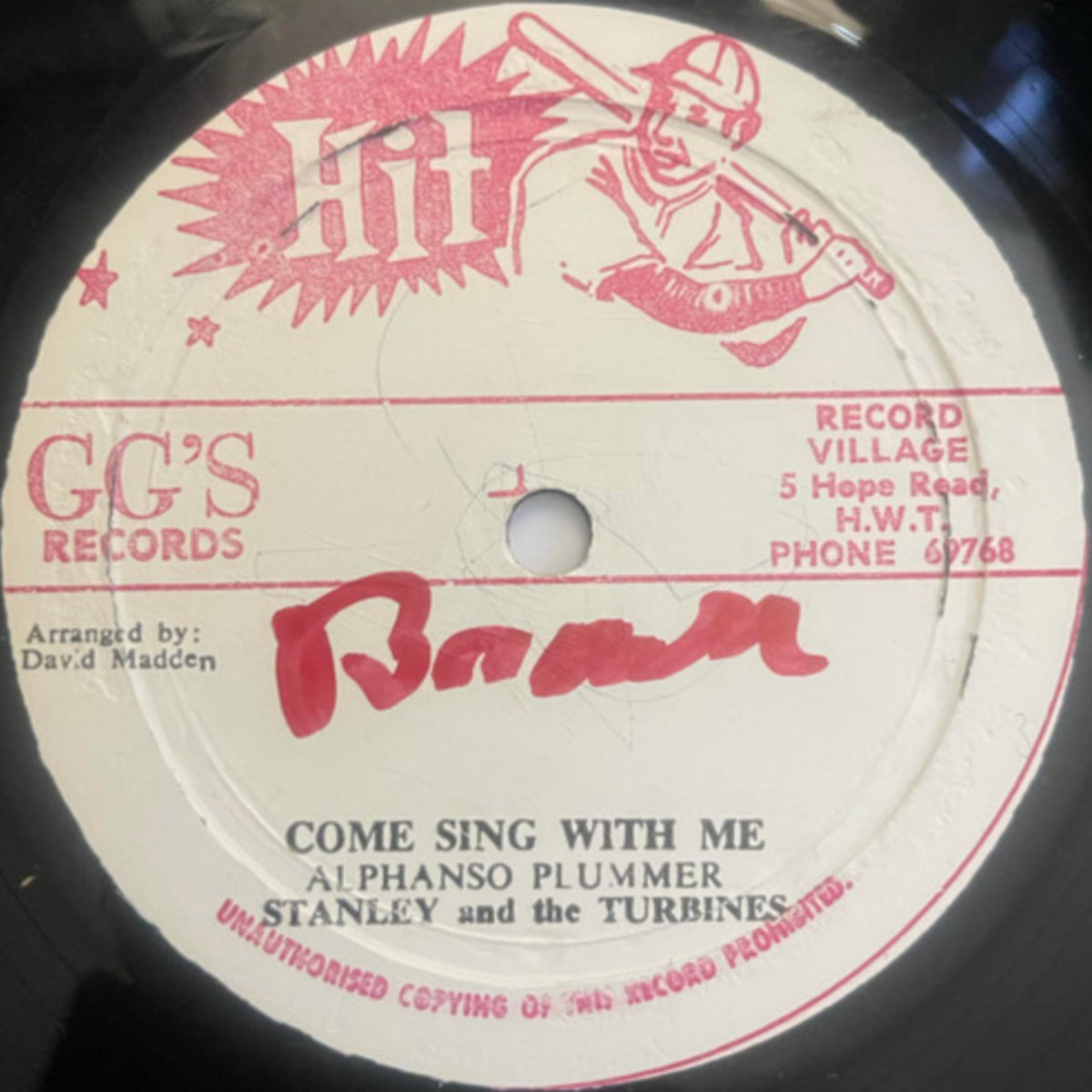 Come Sing with Me [SINGLE] | Stanley & The Turbines | Alvin Ranglin