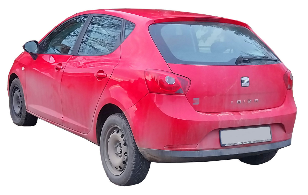 Seat Ibiza 2008 subcompact supermini car | Krampfstadt Studio