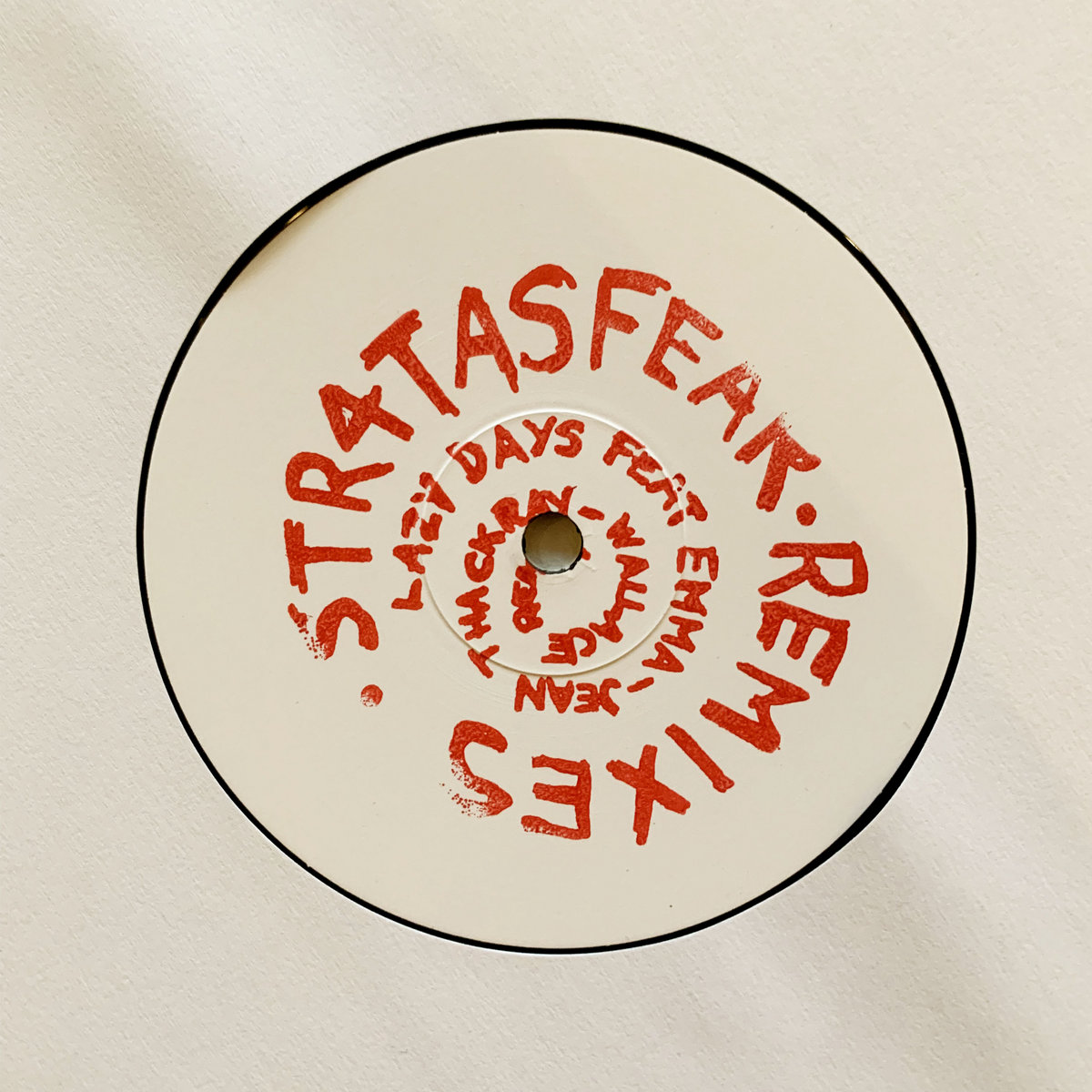 STR4TASFEAR Remixes 12 Inch | STR4TA